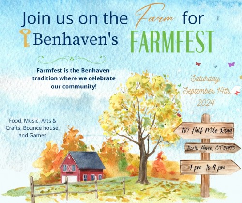 Join Us on the Farm for Benhaven's Farmfest 9/14/2024